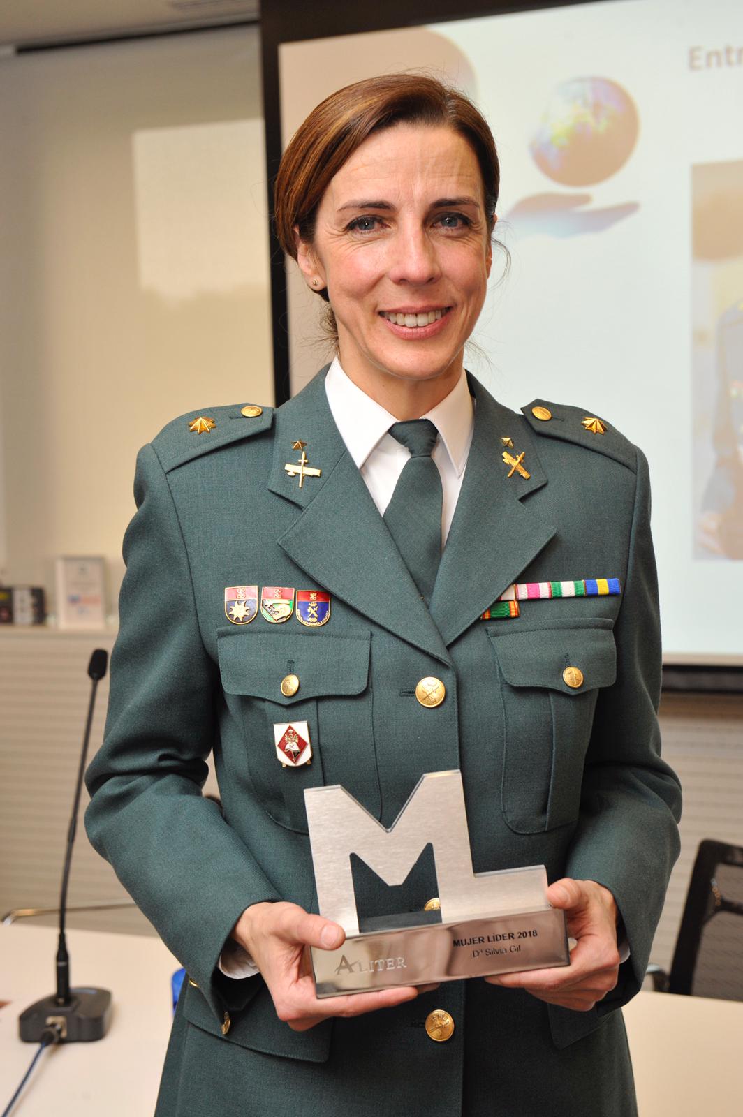 Silvia Gil, primera mujer en asumir una Comandancia de la Guardia Civil