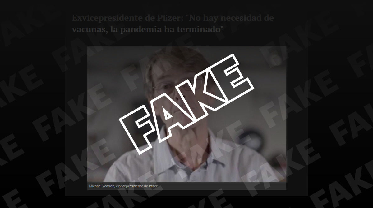 Michael Yeadon y sus afirmaciones sin base científica sobre la pandemia