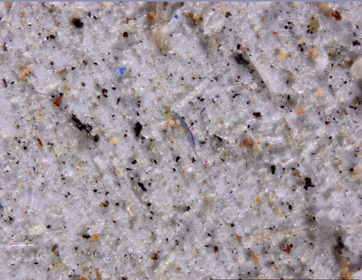 Los microplásticos dan la vuelta al mundo por mar y aire