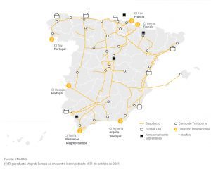 Así llega el gas a España: gasoductos y puntos de entrada por barco