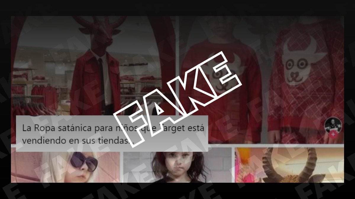 La tienda Target no vende ropa satánica para niños en EEUU