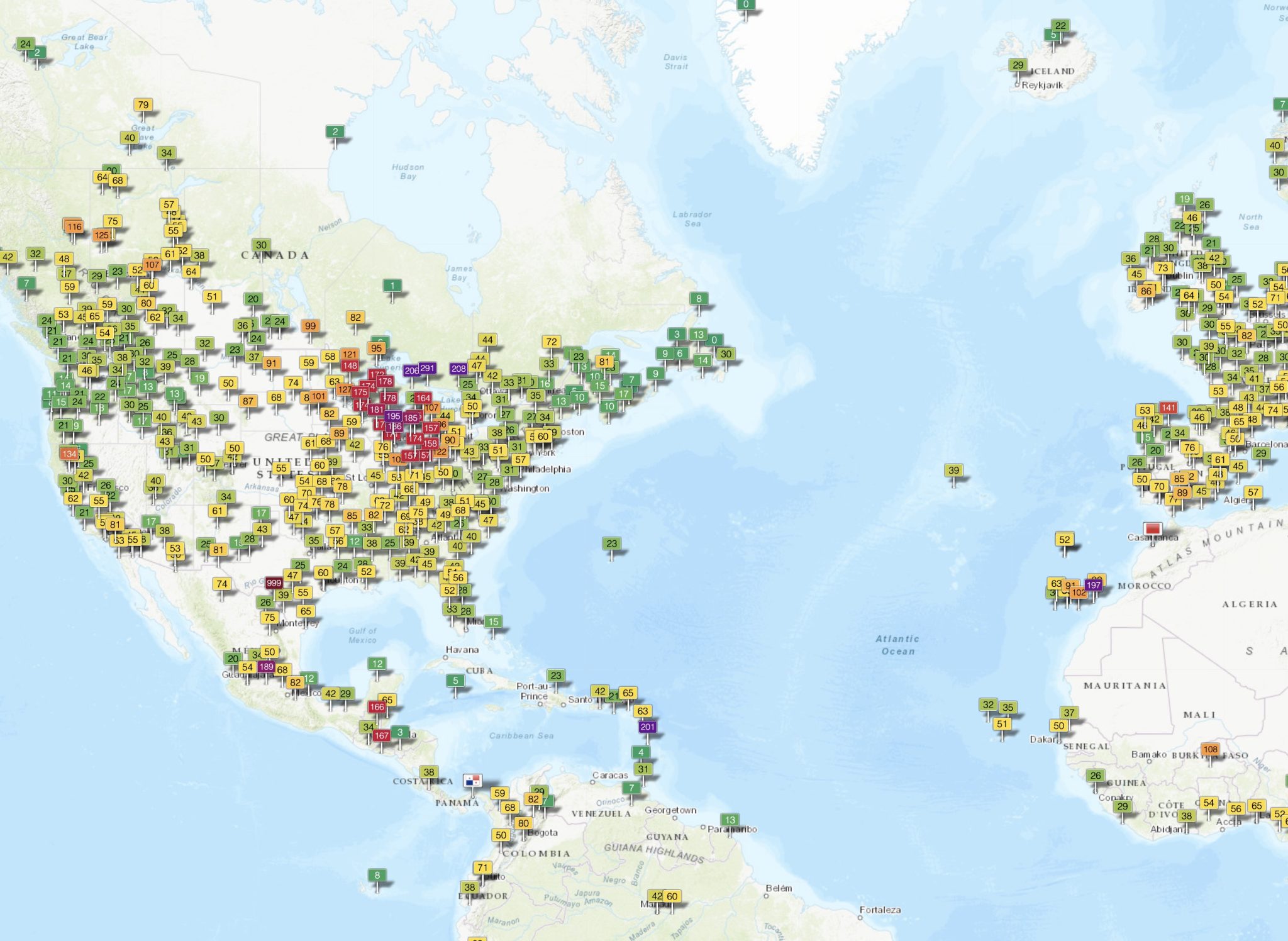 El humo de los incendios de Canadá cubre de neblina a media España ...