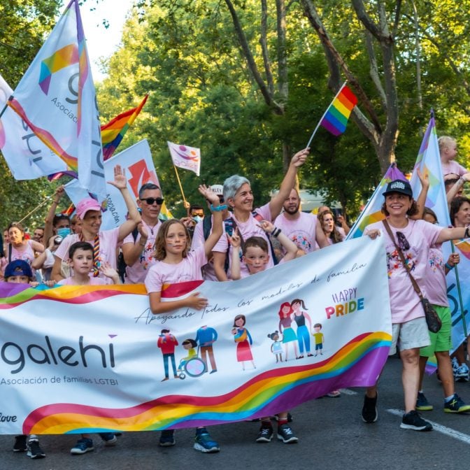 Recorridos de las manifestaciones por el Orgullo en España