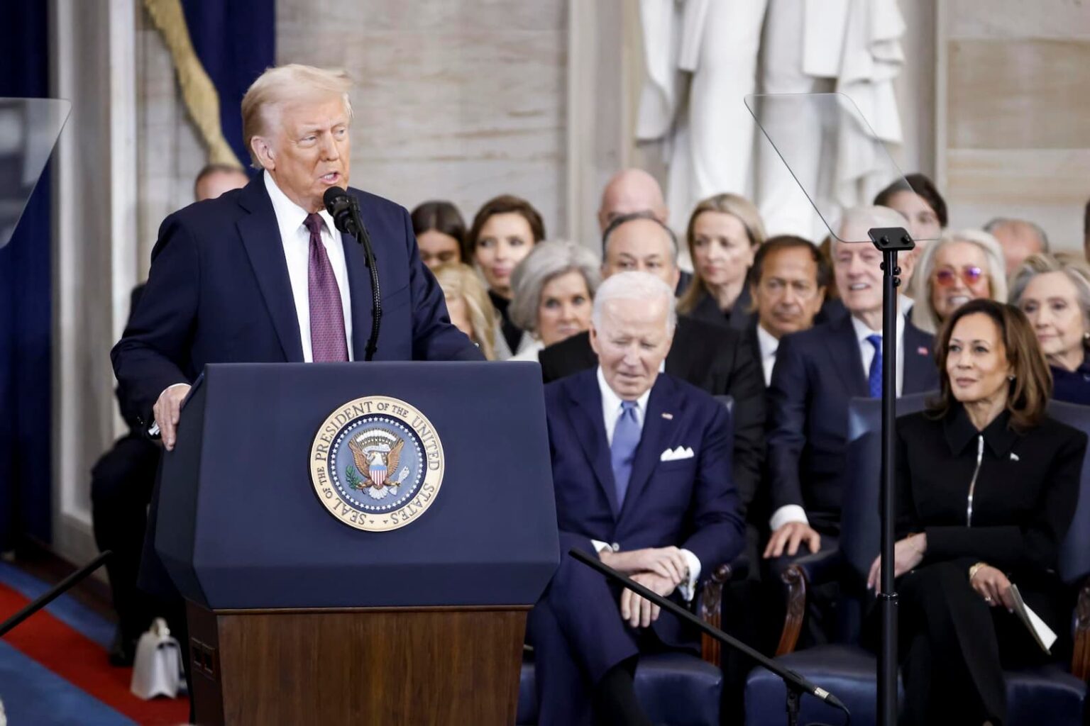 Las verificaciones de la toma de posesión de Donald Trump