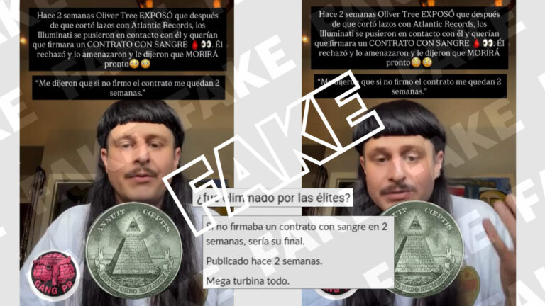 Oliver Tree no menciona a los Illuminati en este vídeo